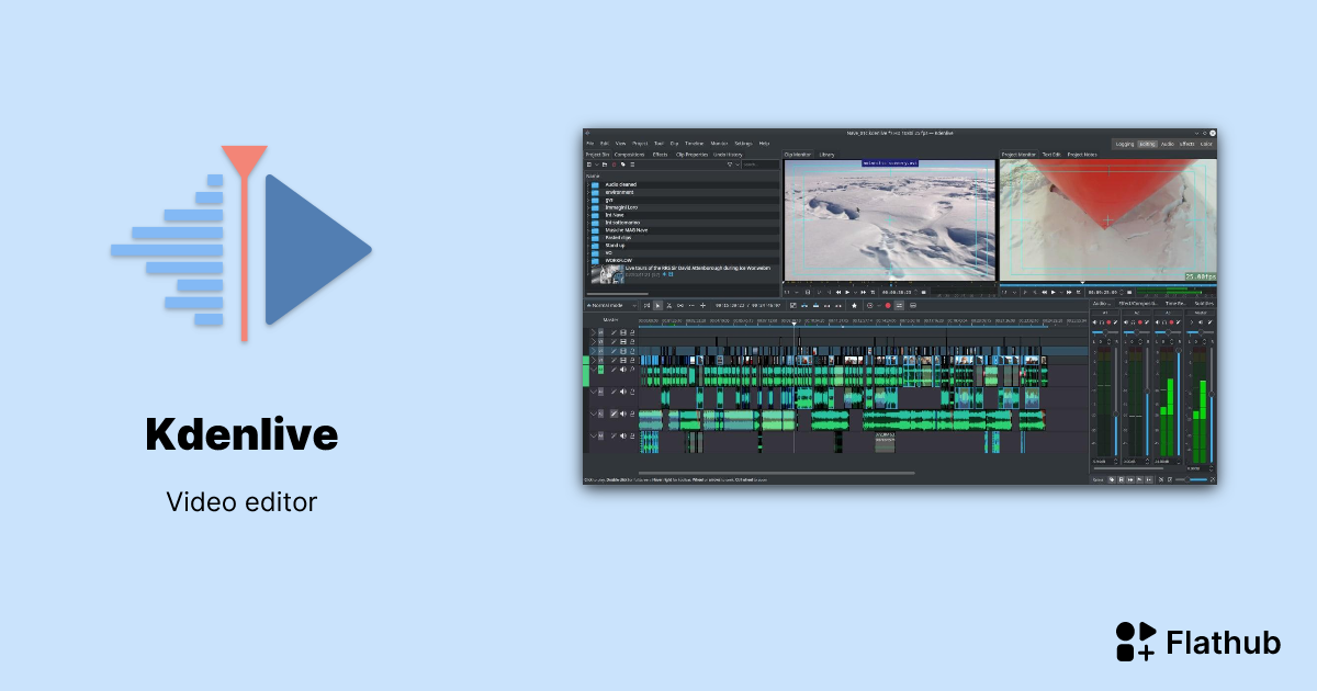 Install Kdenlive on Linux | Flathub