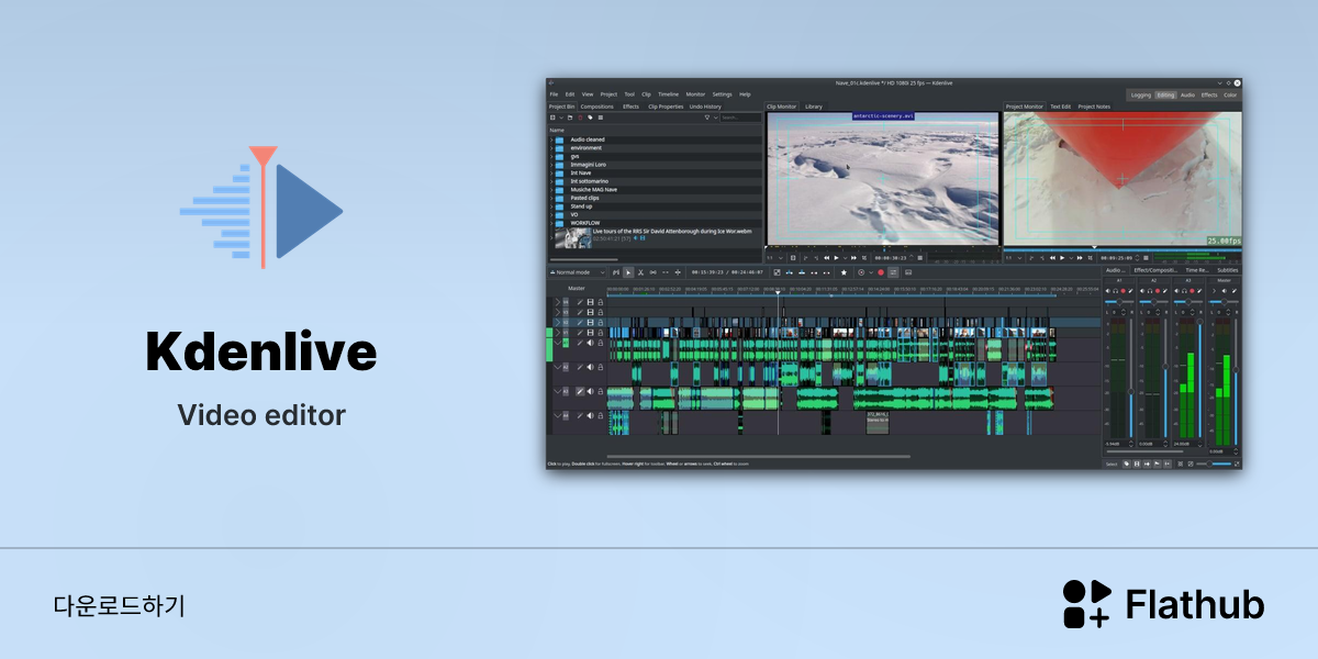 Install Kdenlive on Linux | Flathub