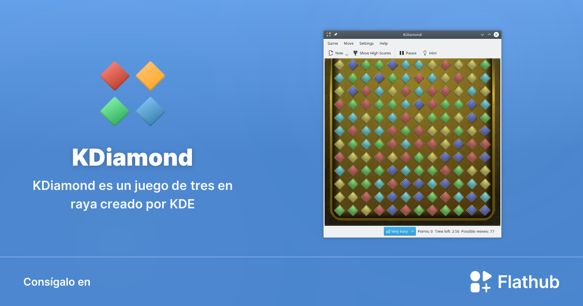 Instalar KDiamond en Linux | Flathub