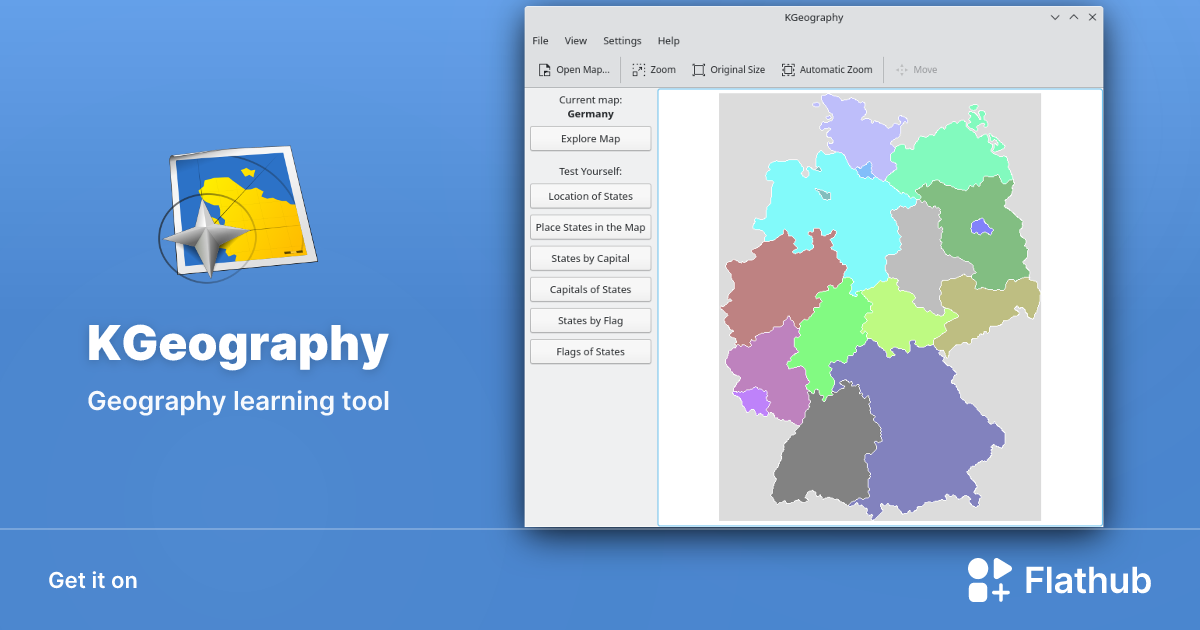 Install KGeography on Linux | Flathub