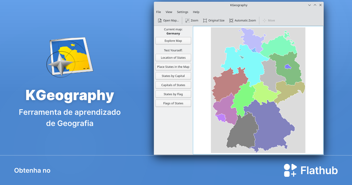 Instalar KGeography no Linux | Flathub