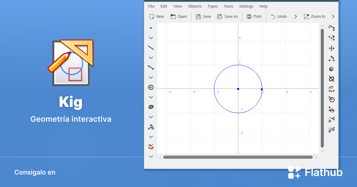 Instalar Kig en Linux | Flathub