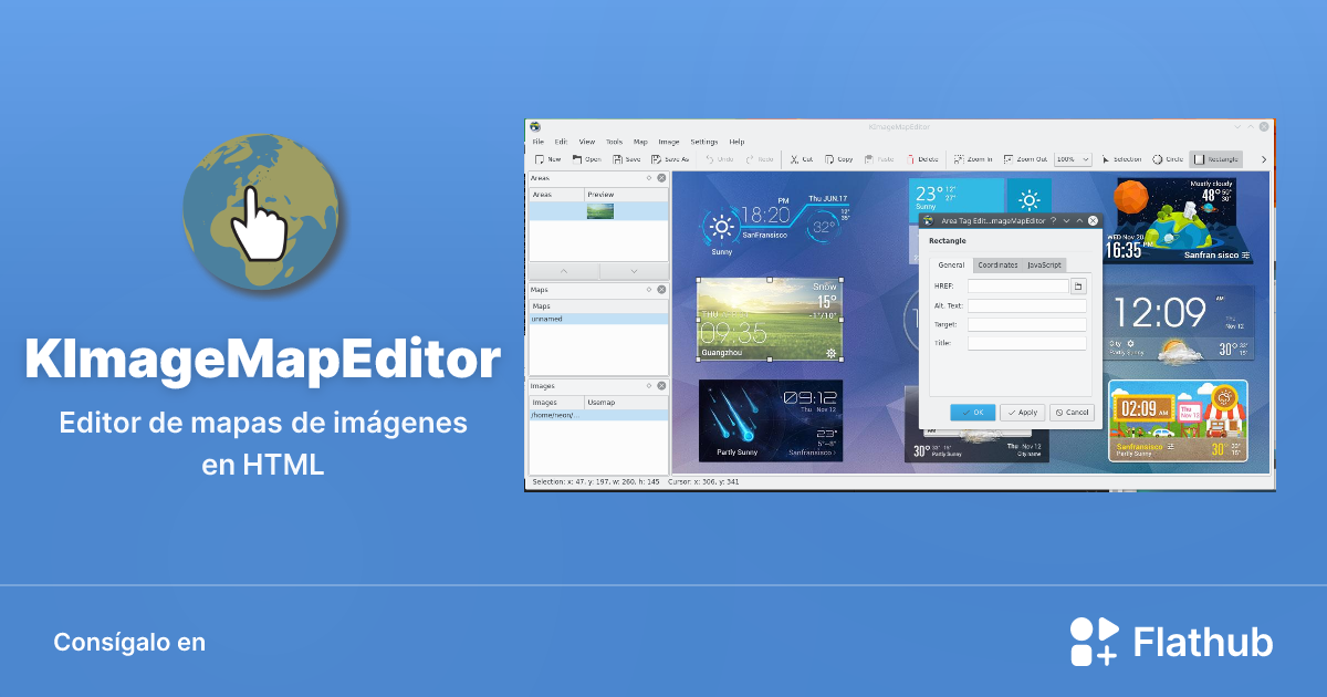 Instalar KImageMapEditor en Linux | Flathub
