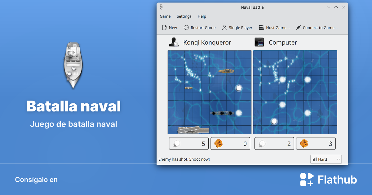Instalar Batalla naval en Linux | Flathub