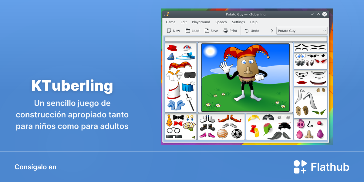 Instalar KTuberling en Linux | Flathub