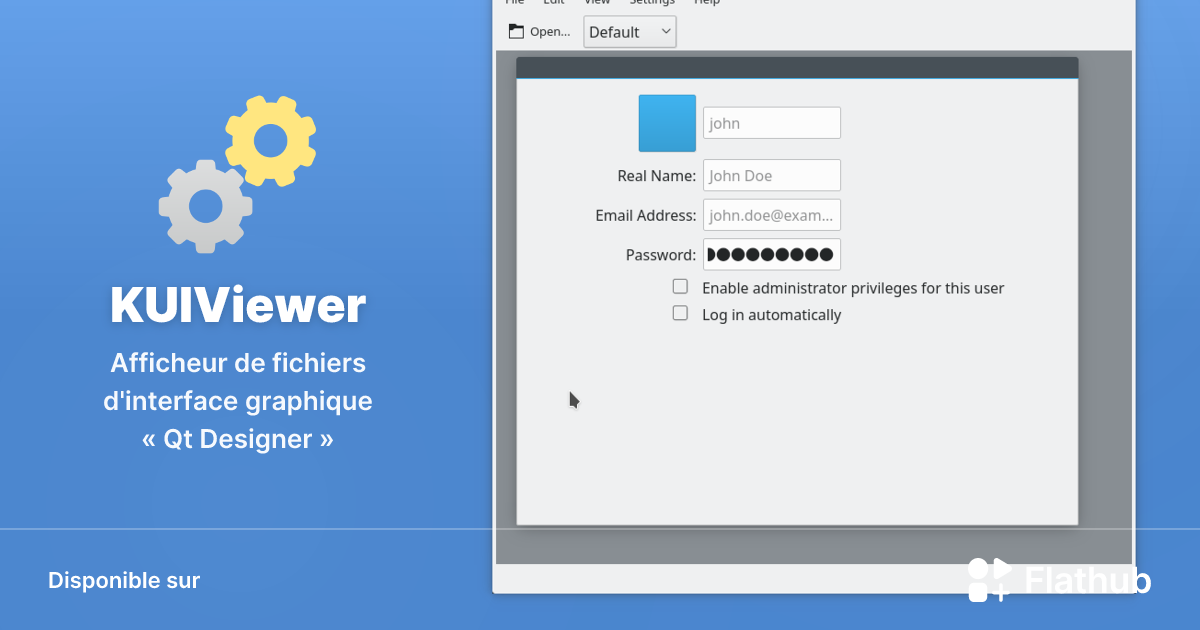 Installer KUIViewer sur Linux | Flathub