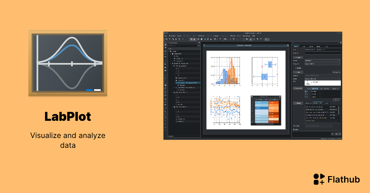 Install LabPlot on Linux | Flathub