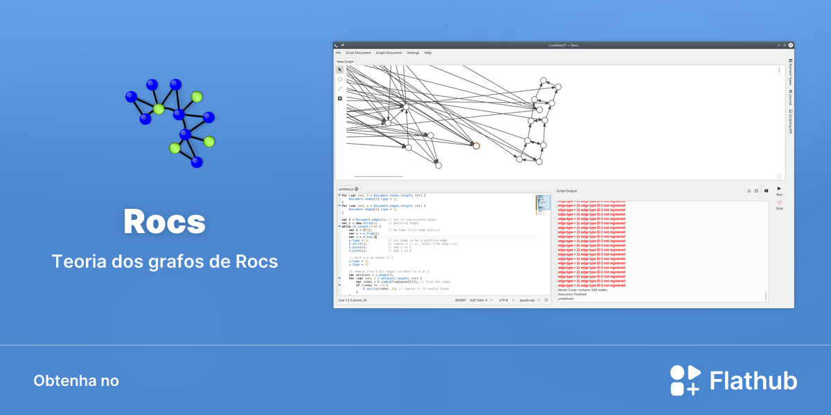 Instalar Rocs no Linux | Flathub