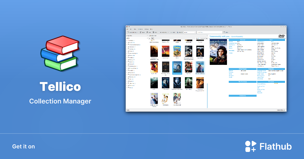 Install Tellico on Linux | Flathub