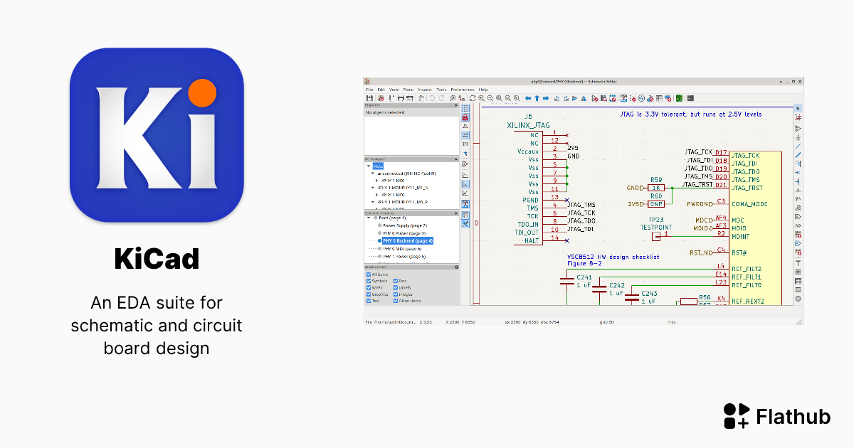 Install KiCad on Linux | Flathub