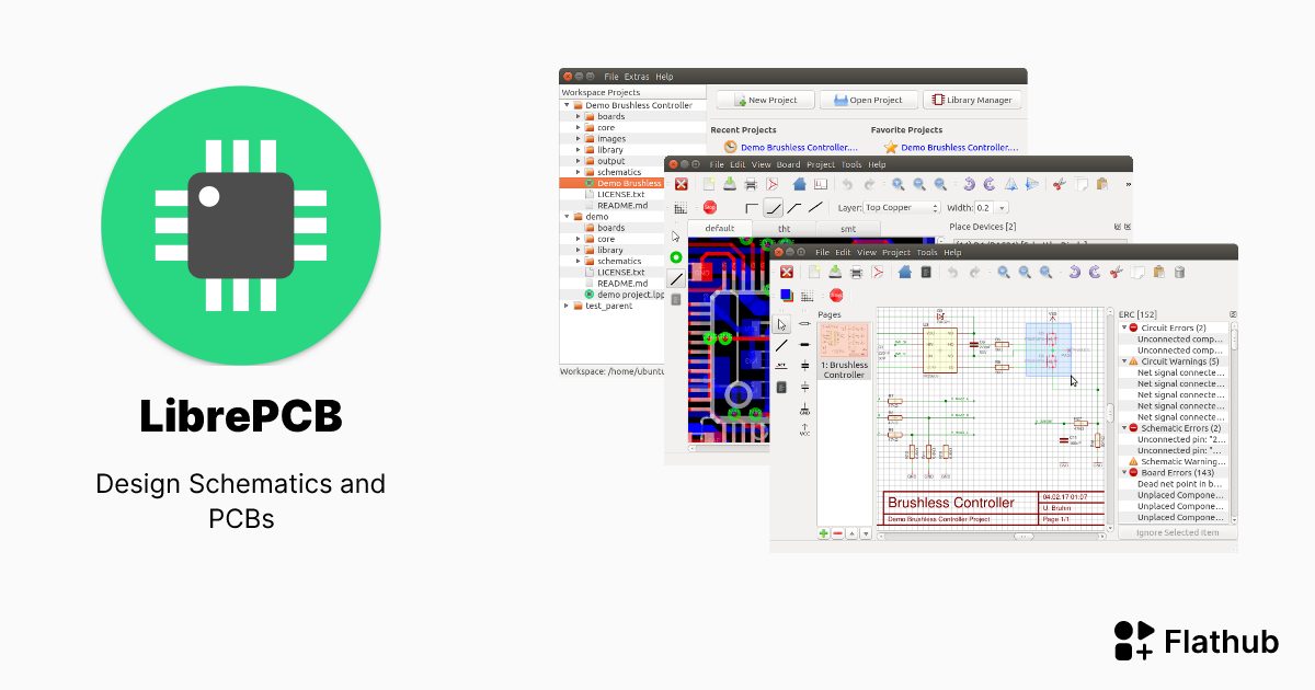 Installar LibrePCB in Linux | Flathub