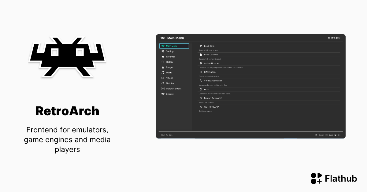 Install RetroArch on Linux | Flathub