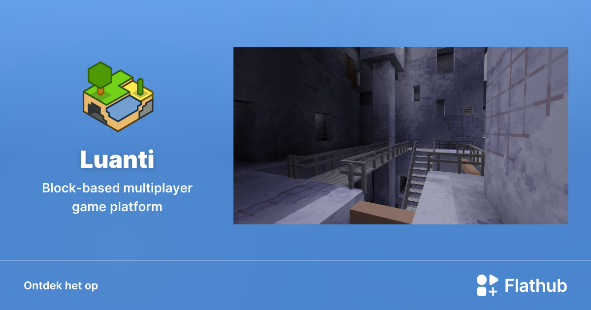 Installeer Luanti op Linux | Flathub