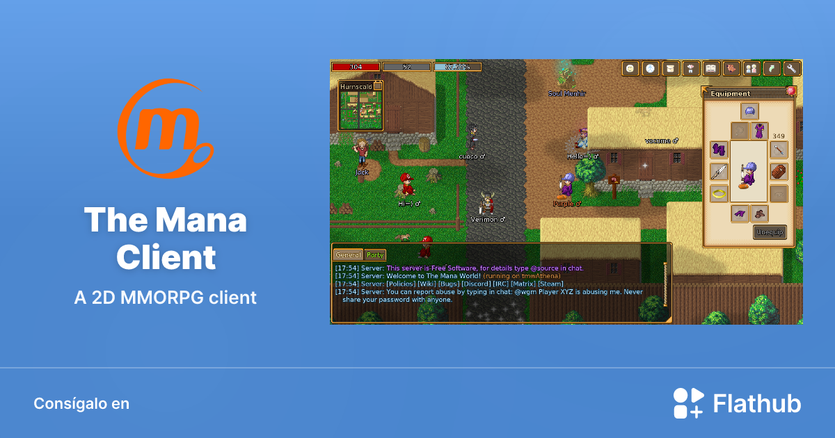 Instalar The Mana Client en Linux | Flathub