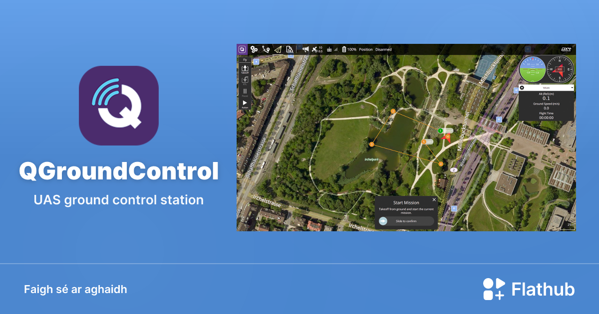 Suiteáil QGroundControl ar Linux | Flathub