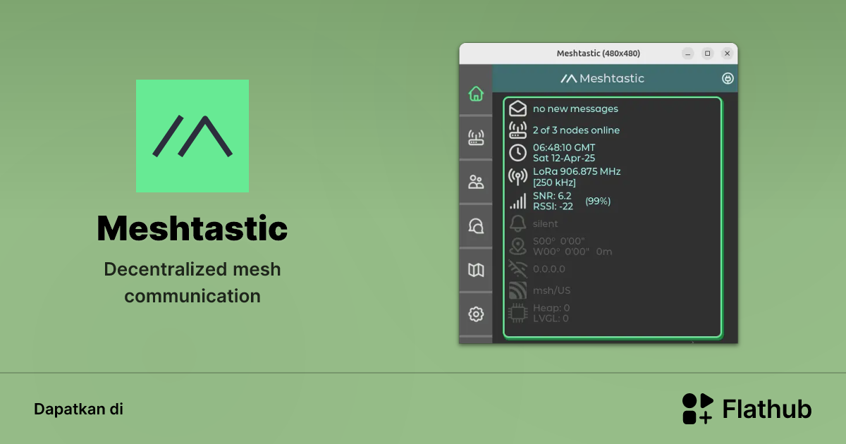 Menginstal Meshtastic di Linux | Flathub