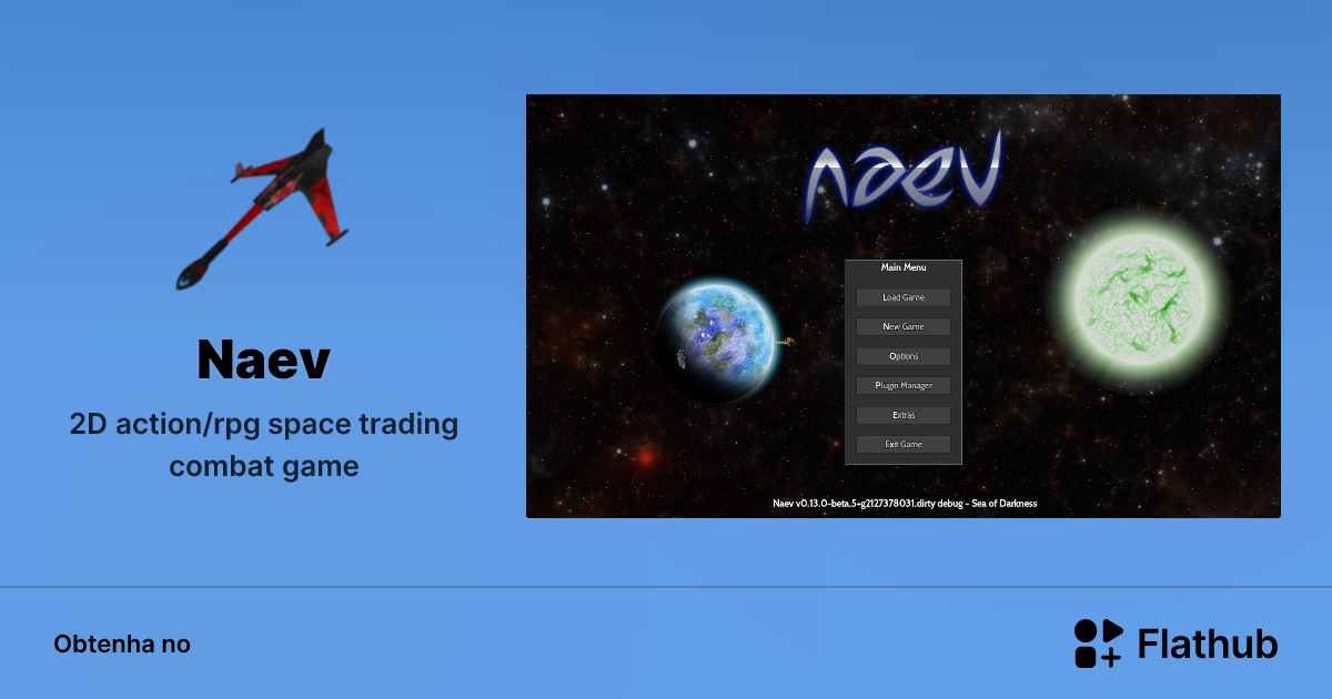 Instalar Naev no Linux | Flathub