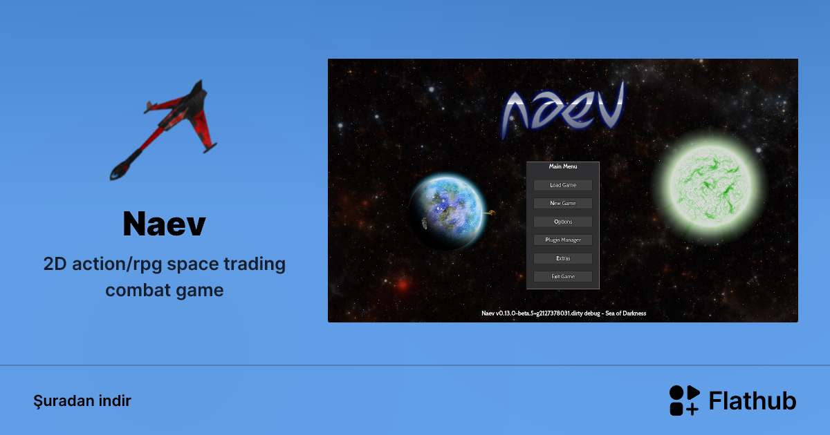 Naev uygulamasını Linux'ta kur | Flathub