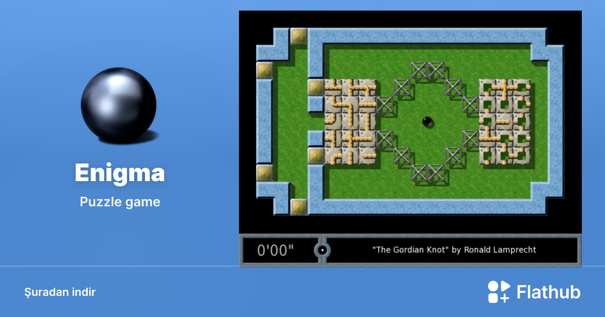 Enigma uygulamasını Linux'ta kur | Flathub