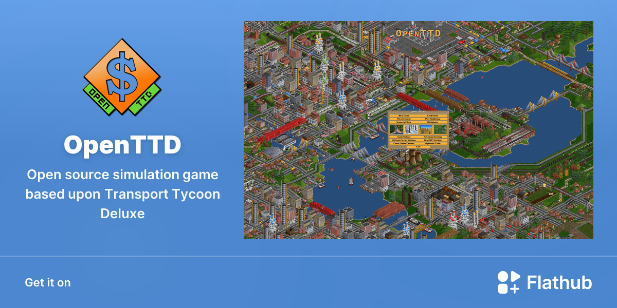 OpenTTD لەسەر لینوکس دابمەزرێنە | فلاتهەب
