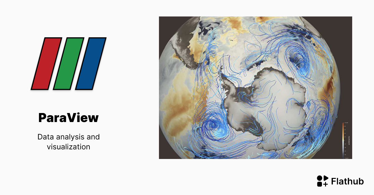 在 Linux 上安装 ParaView | Flathub