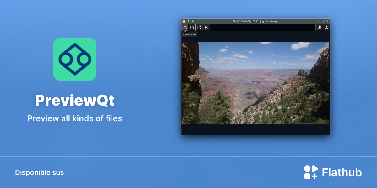 Installar PreviewQt sus Linux | Flathub