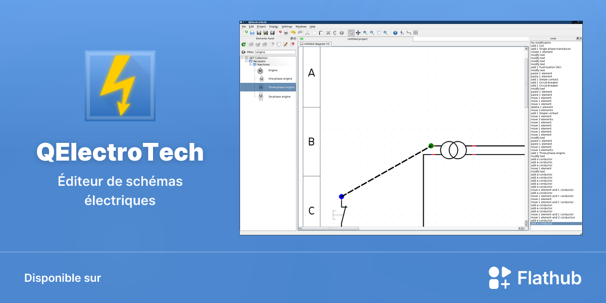 Installer QElectroTech sur Linux | Flathub