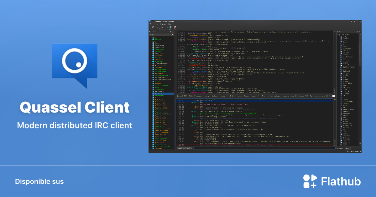Install Quassel Client on Linux | Flathub