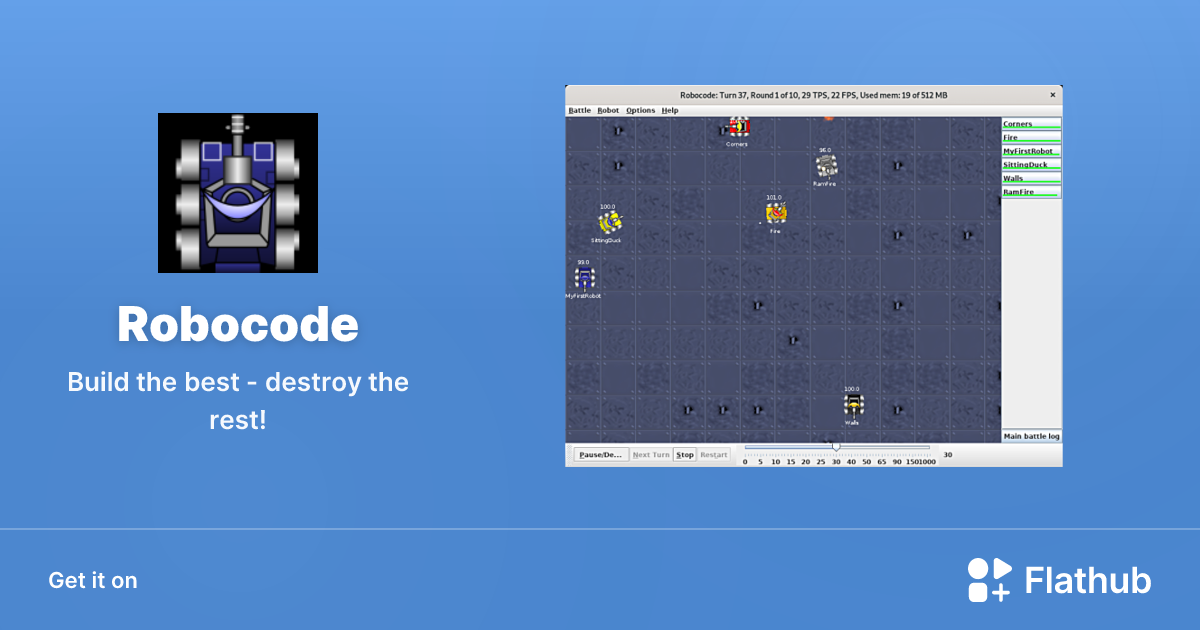 نزّل Robocode على لينكس | فلاتهب