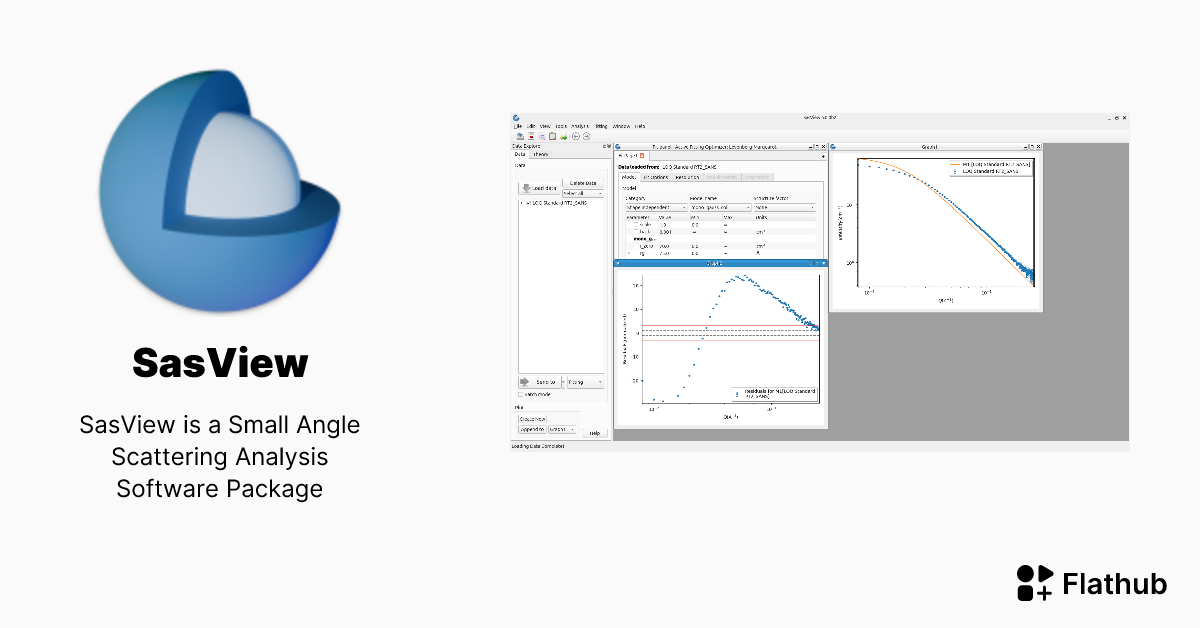 Instalar SasView en Linux | Flathub