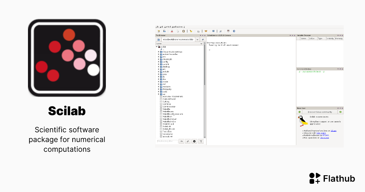 Install Scilab on Linux | Flathub