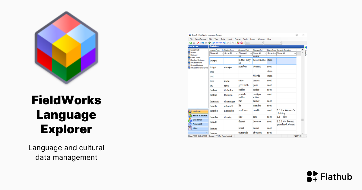 Install FieldWorks Language Explorer on Linux | Flathub