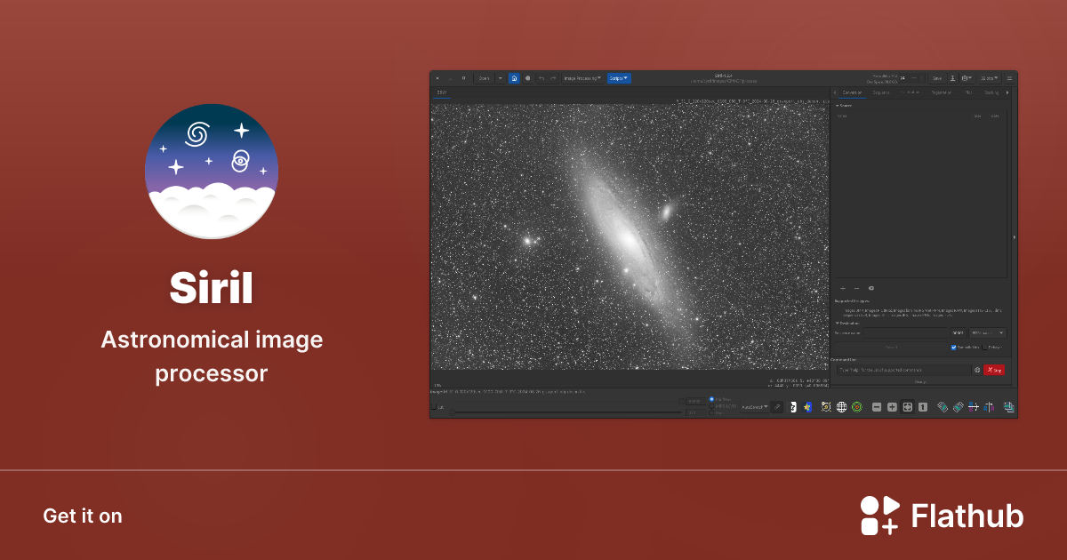 نزّل Siril على لينكس | فلاتهب