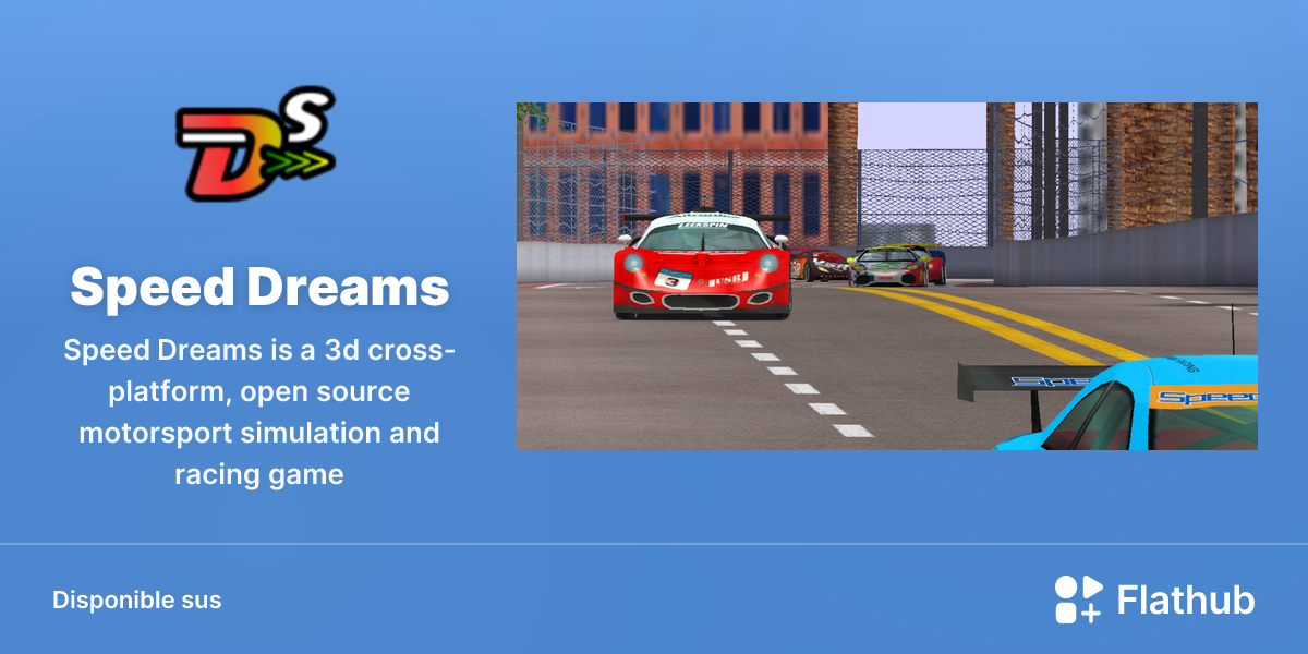 Installar Speed Dreams sus Linux | Flathub