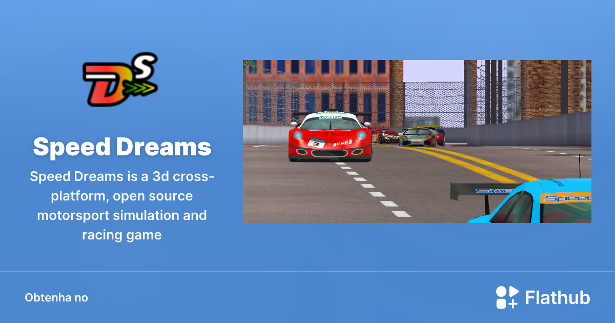 Instalar Speed Dreams no Linux | Flathub