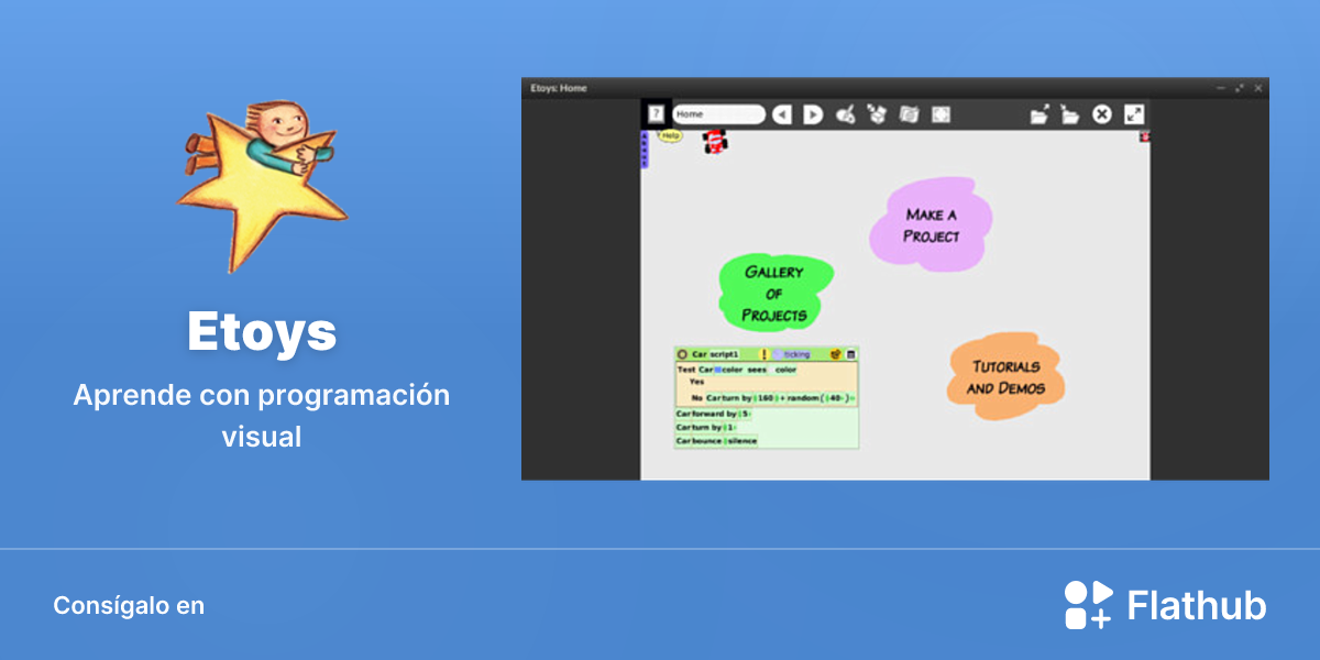 Instalar Etoys en Linux | Flathub