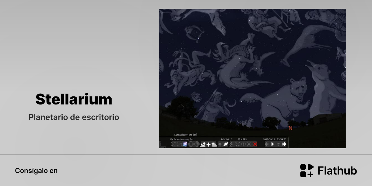 Instalar Stellarium en Linux | Flathub