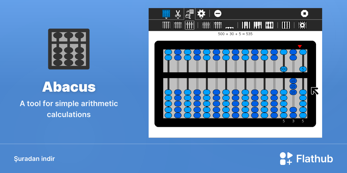 Abacus uygulamasını Linux'ta kur | Flathub
