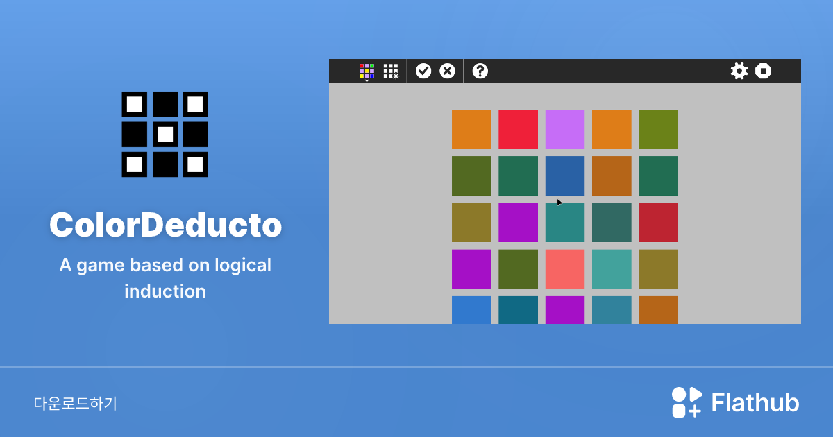 Install ColorDeducto on Linux | Flathub