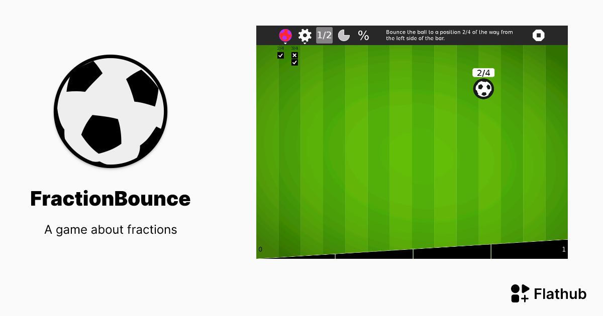 FractionBounce ਨੂੰ ਲੀਨਕਸ ਉੱਤੇ ਇੰਸਟਾਲ ਕਰੋ | Flathub