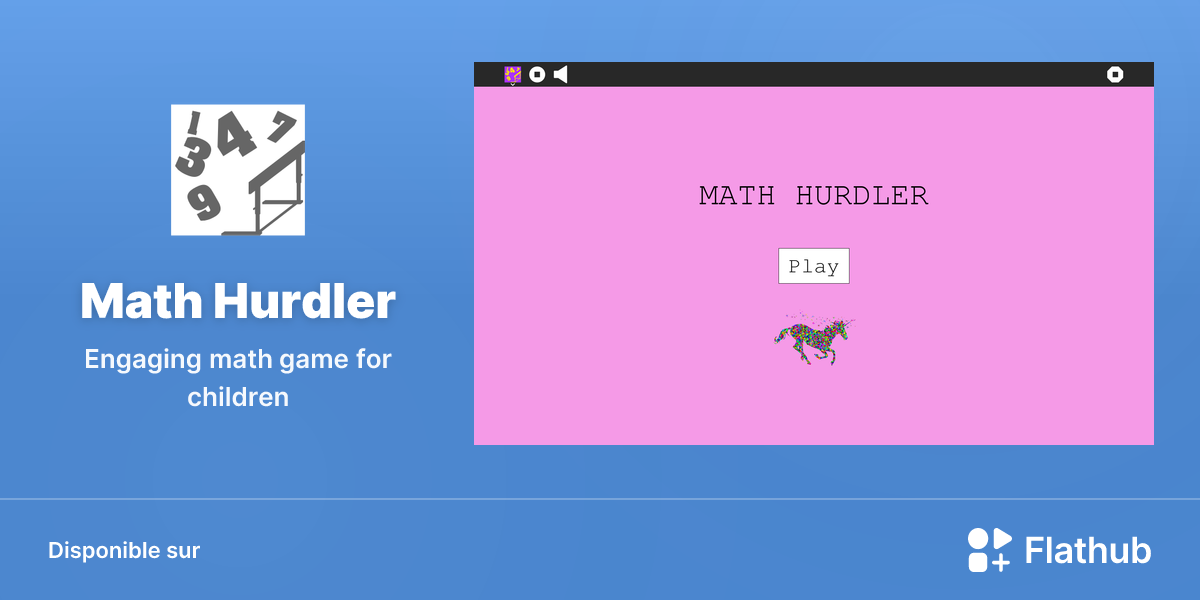 Installer Math Hurdler sur Linux | Flathub