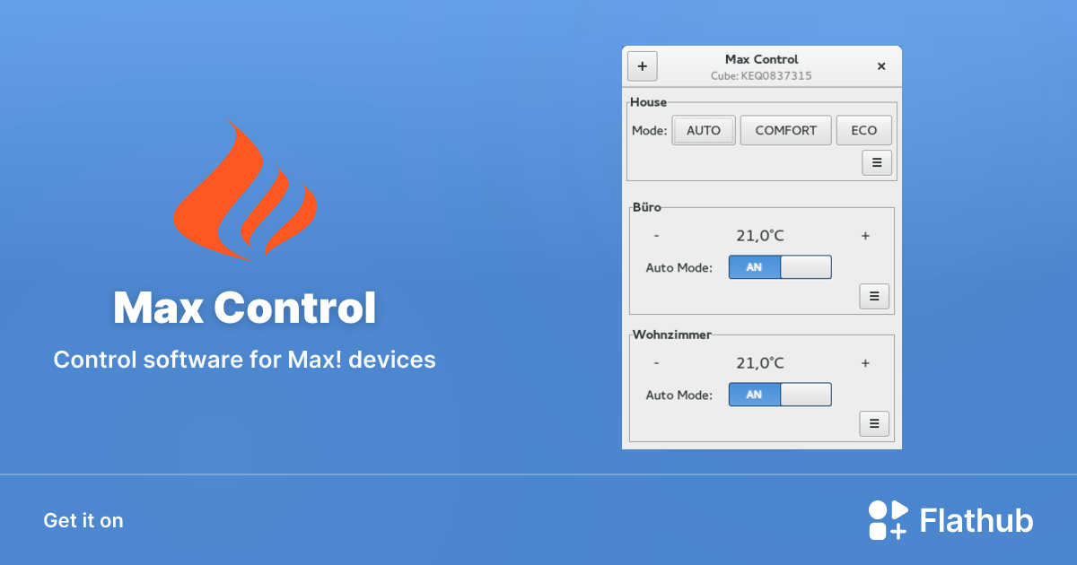 Install Max Control on Linux | Flathub