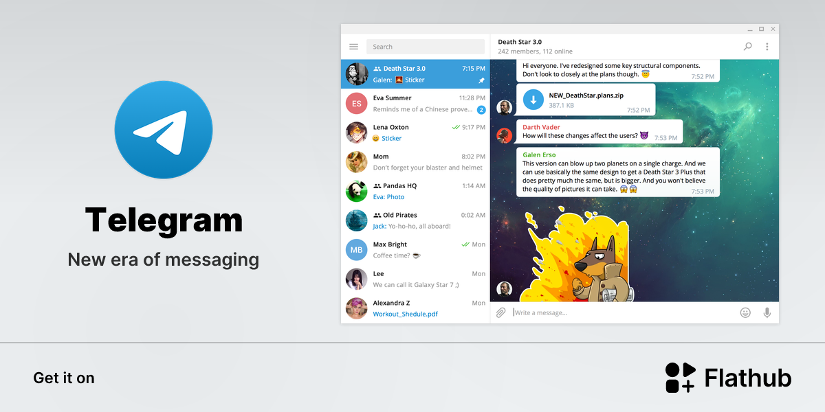 Install Telegram on Linux | Flathub