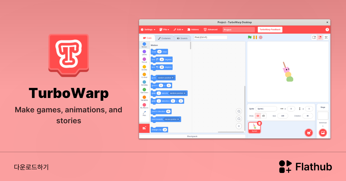 Install TurboWarp on Linux | Flathub