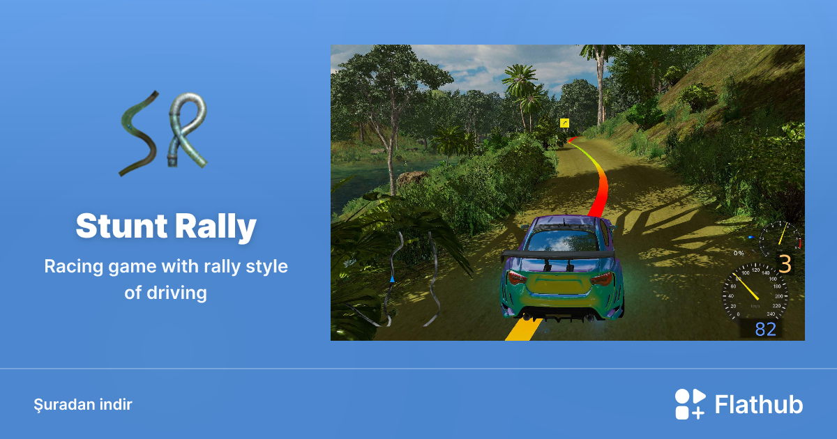 Stunt Rally uygulamasını Linux'ta kur | Flathub