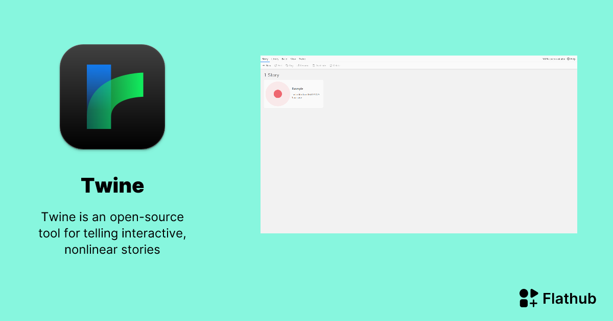 Instalar Twine en Linux | Flathub