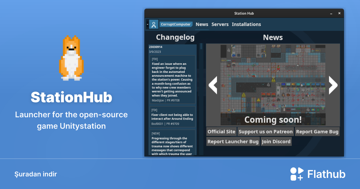 StationHub uygulamasını Linux'ta kur | Flathub