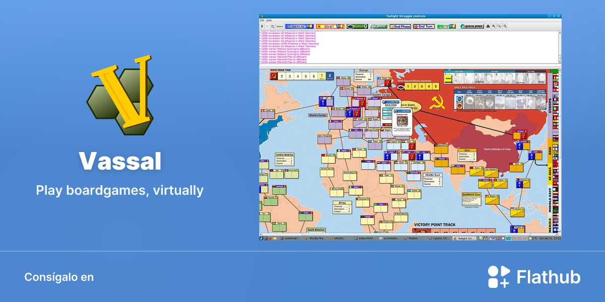 Instalar Vassal en Linux | Flathub