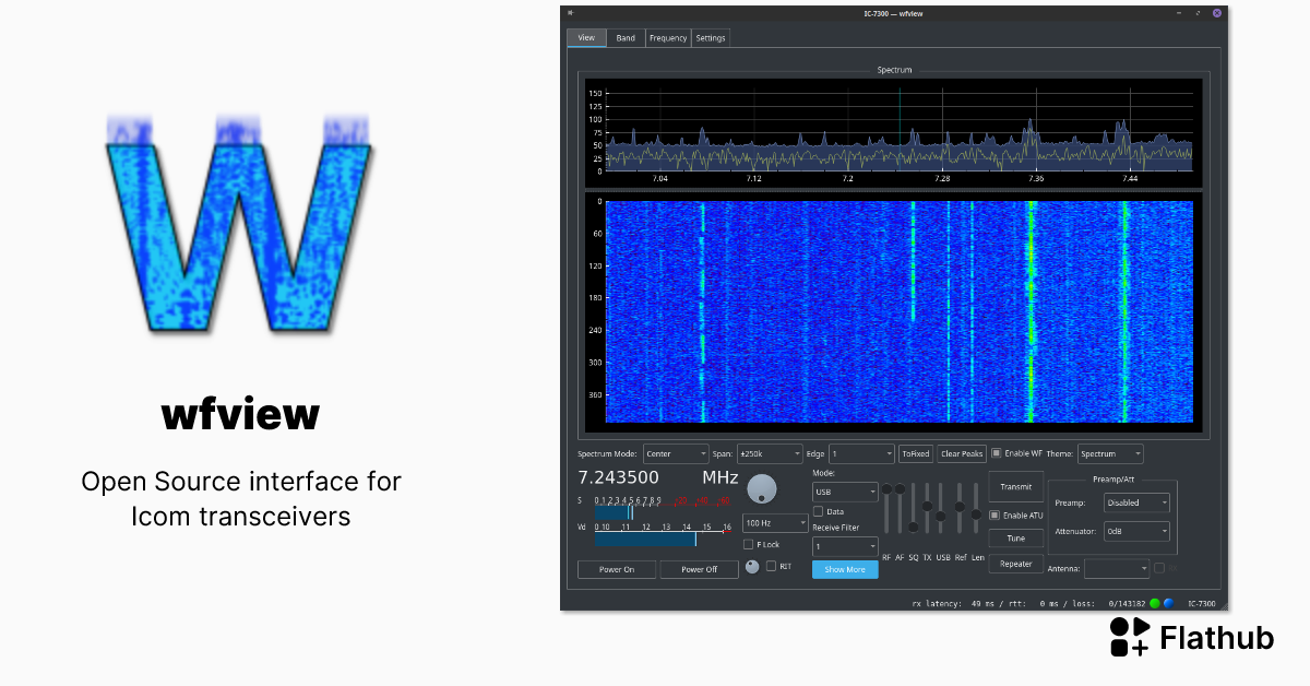Install wfview on Linux | Flathub
