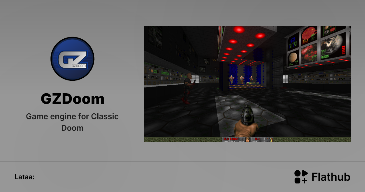 Asenna GZDoom Linuxiin | Flathub
